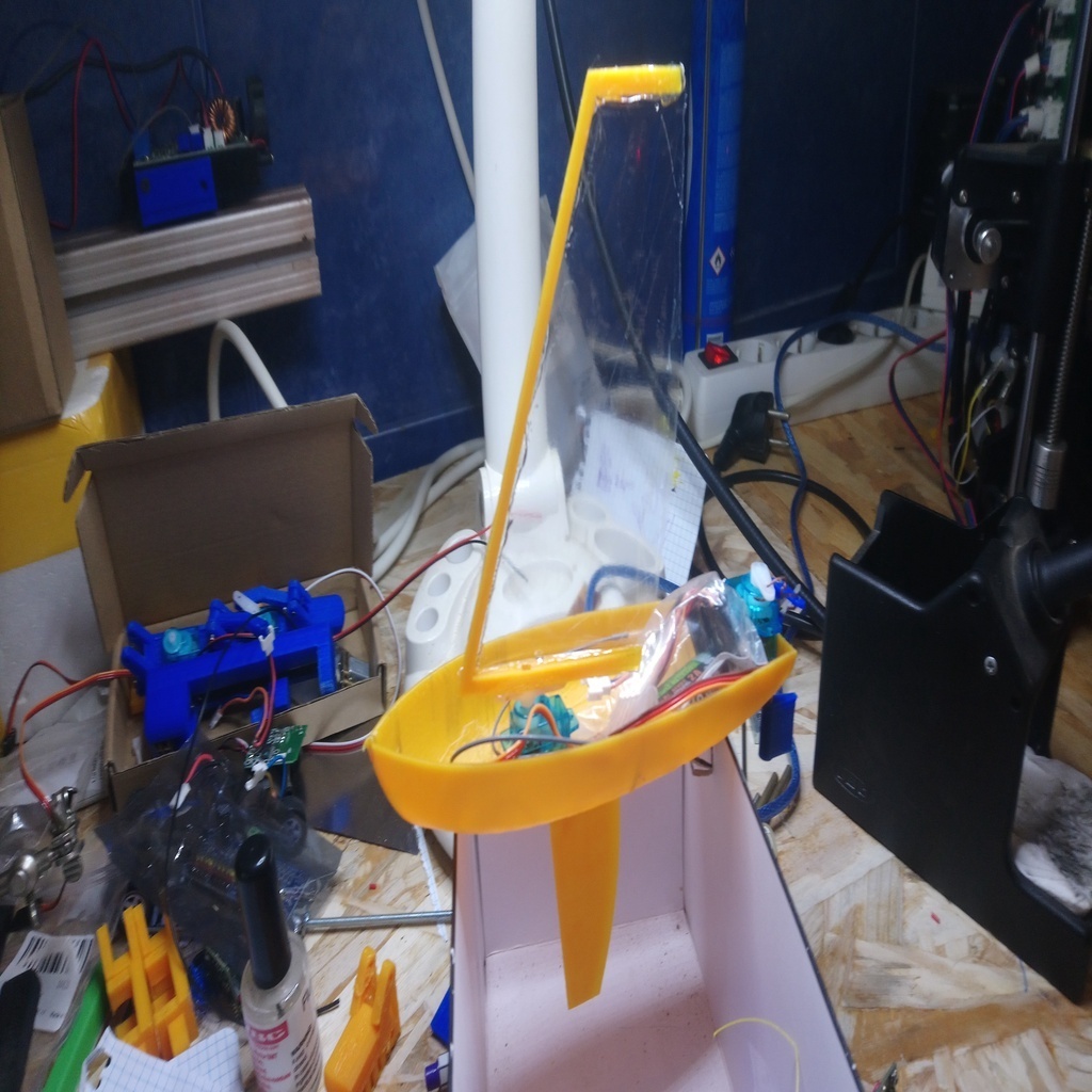 Free 3D file Velero micro rc 🛥️・3D print design to download・Cults
