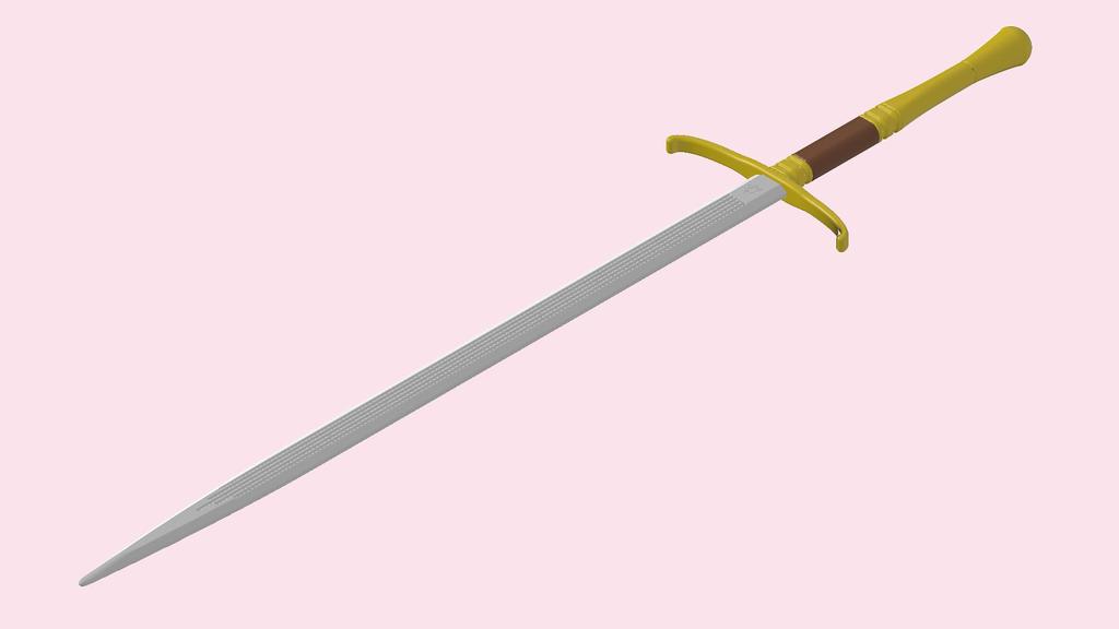 Archivo 3D gratis Daybreak - Sunny's Longsword Prop・Modelo para ...