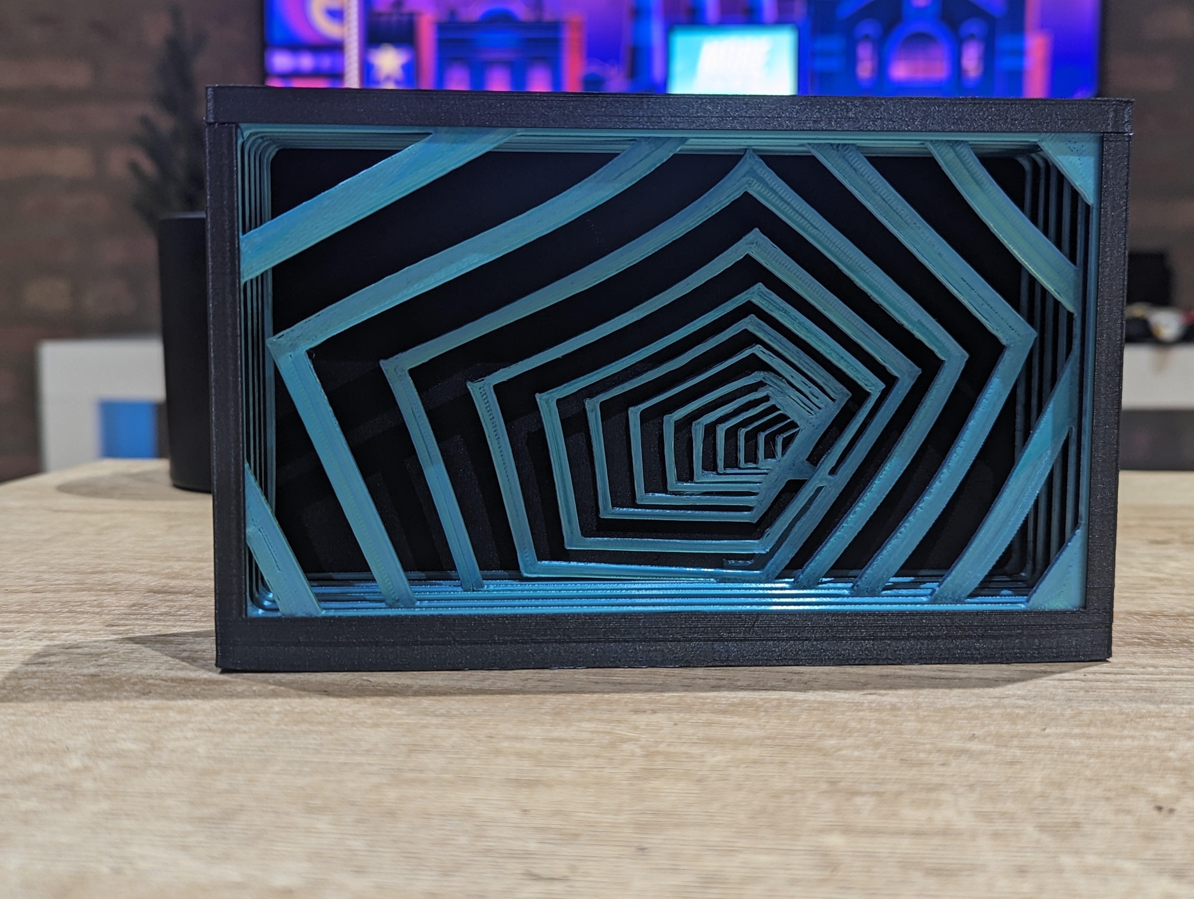 Free 3D file Trippy Shadow Box・3D printer model to download・Cults