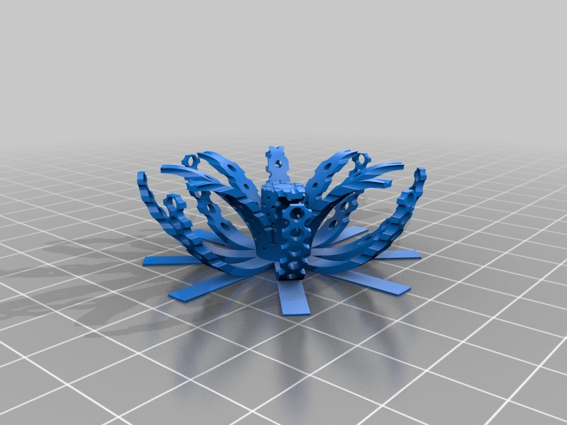 Free 3D file Radial-pattern print cooling test 🧞‍♂️・3D printer design ...
