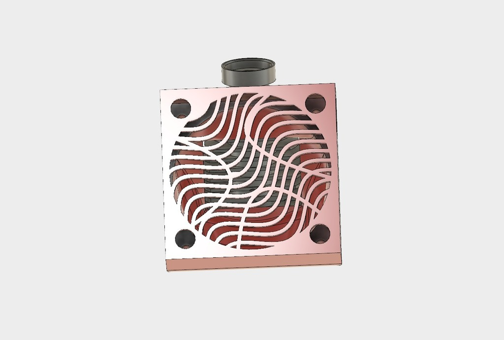 Free 3D file Prometheus v2 hot end 50mm Fan Shroud with Print Cooling 🥵 ...