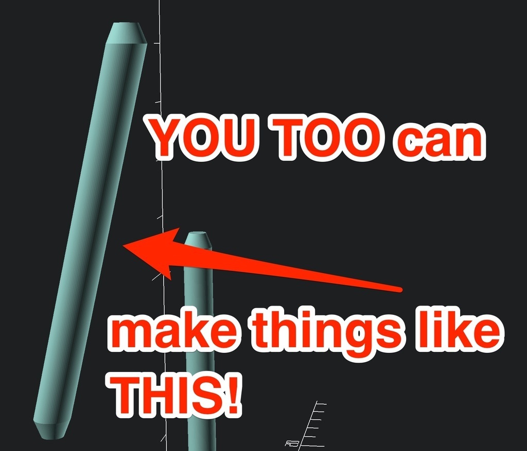 Free 3D file Simple Support Module for OpenSCAD 👽・3D printer design to ...