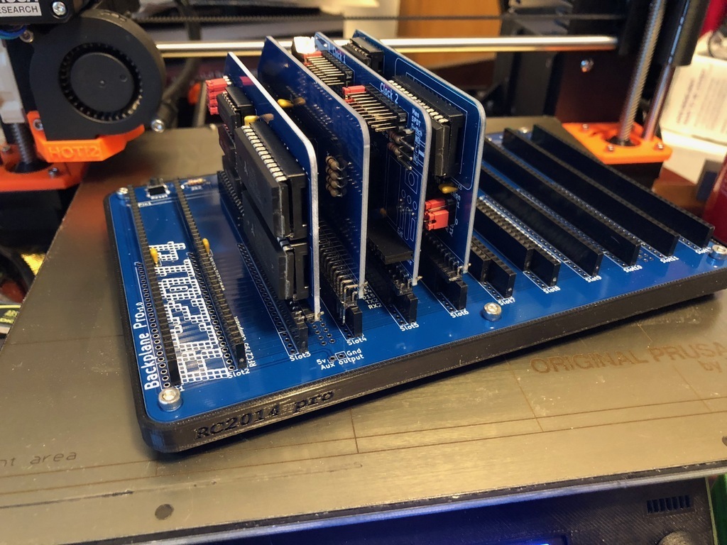 Free 3D file RC2014 Pro Backplane Tray・3D print design to download・Cults