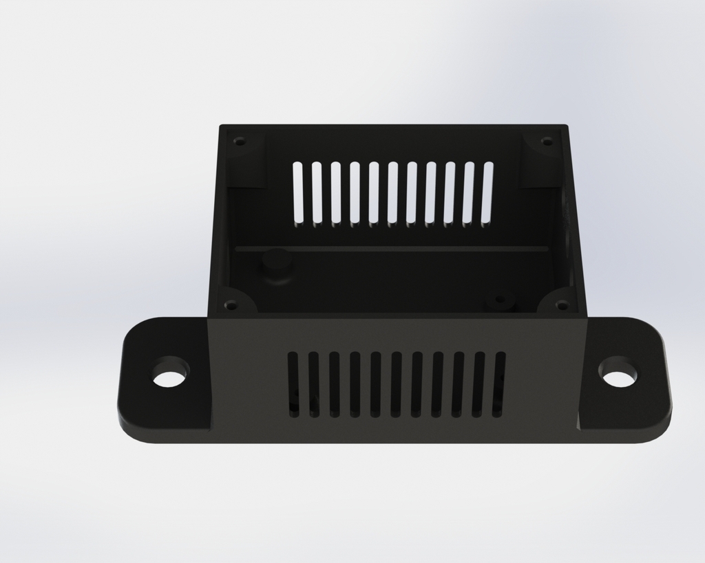 Free 3D file Boitier pour simulateur de vent. Wind simulator eletronic ...