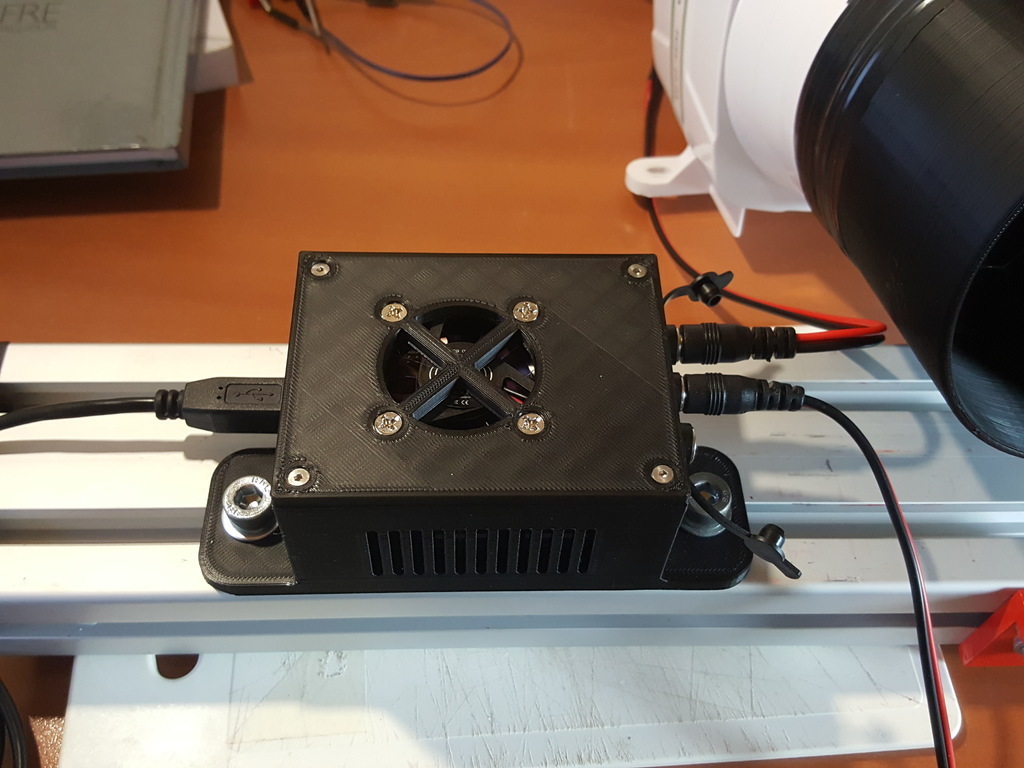 Free 3D file Boitier pour simulateur de vent. Wind simulator eletronic ...