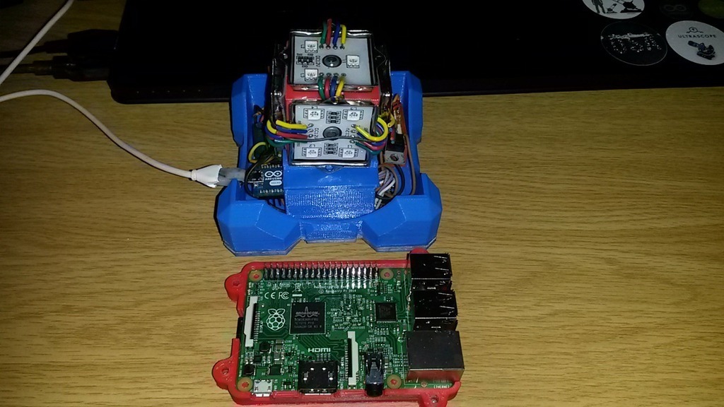 Free 3D file Interactive Lighted Companion Cube・Template to download ...