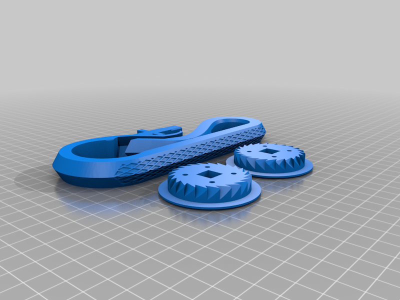 Free 3D file Ratchet Wrench・3D print design to download・Cults