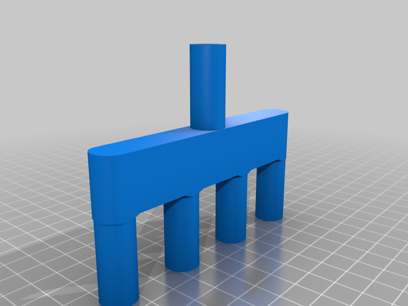 Free 3D file 1/2 inch 4 ways hose adapter・3D print design to download・Cults