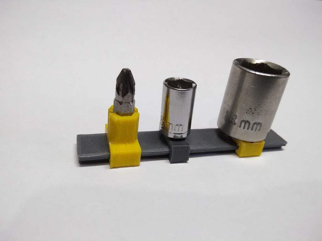 Free 3D file Socket and Bit Holder・3D printing model to download・Cults