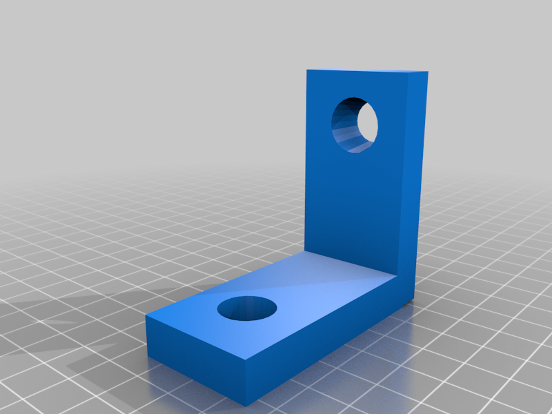 Free 3D file L Mounting/Brace Bracket・3D printing model to download・Cults