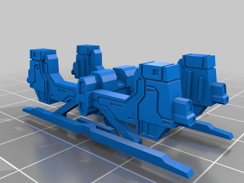 Free 3D file UNSC MAC Station (Halo Fleet Battles)・3D printing template ...