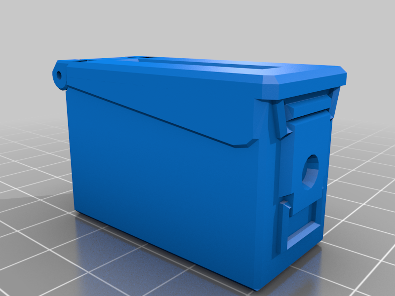 Free STL file USMC Ammo Box Key Chain 📦・3D printer model to download・Cults