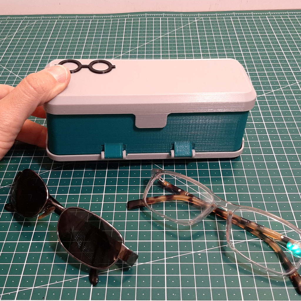 Free 3D file Glasses case for 2・3D print object to download・Cults