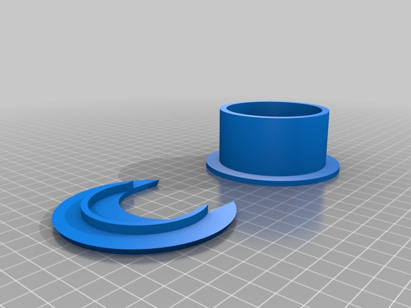 Free 3D file Customizable Wire Grommet・3D printer design to download・Cults