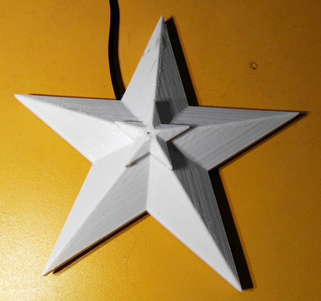 Free 3D file Christmas Star 🎄・3D printing template to download・Cults