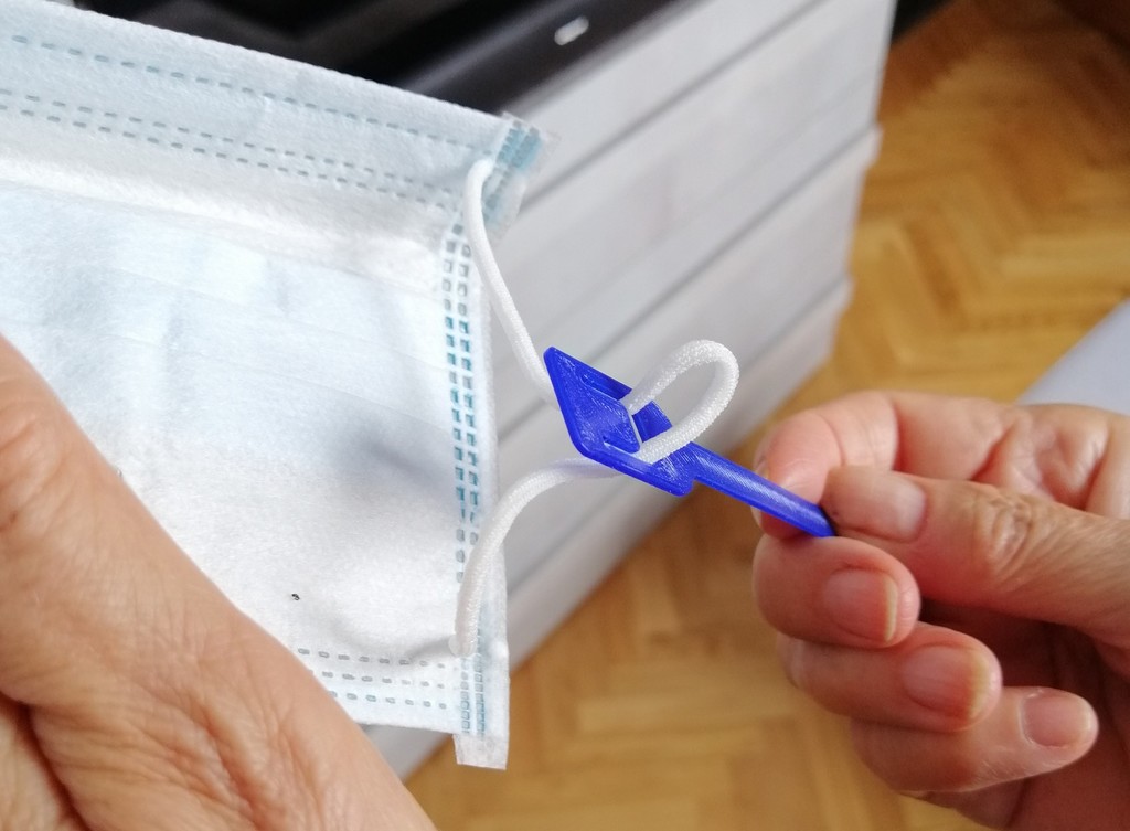 Free 3D file Ear saver for surgical mask easy to attach and detach 👂・3D ...