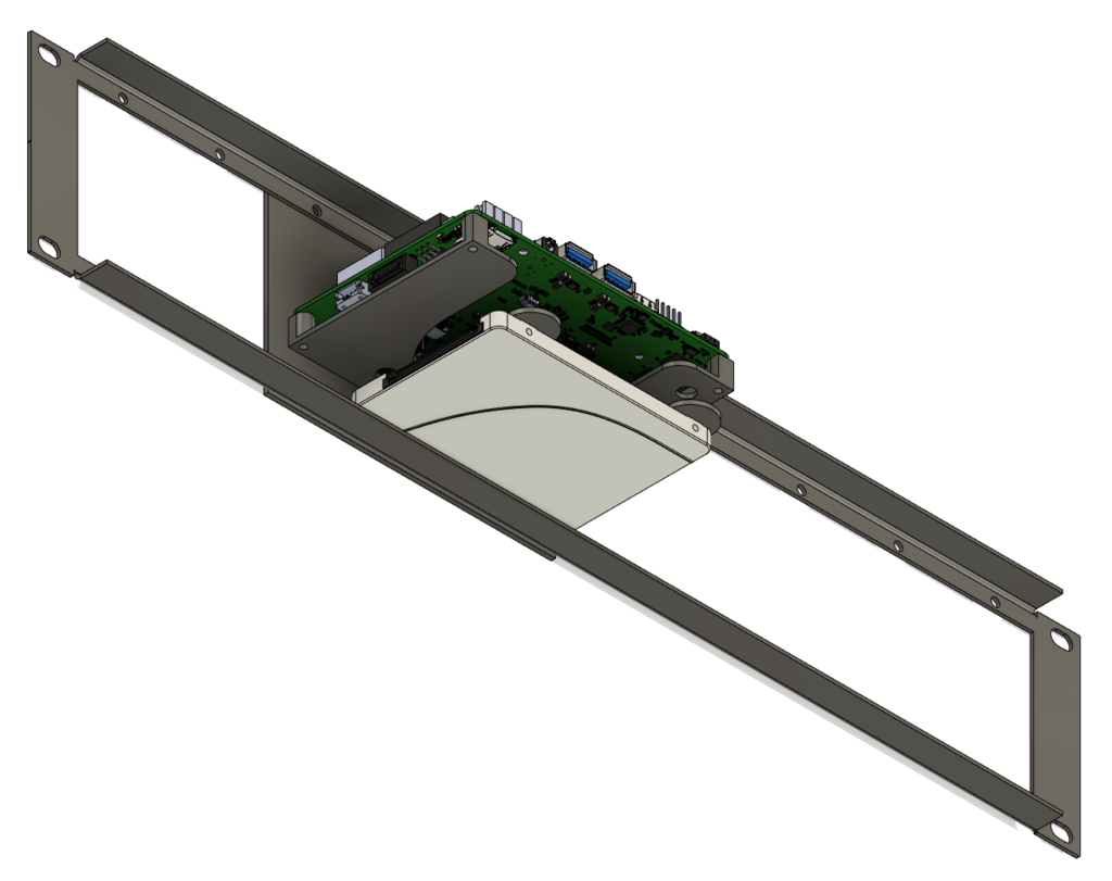 Free 3D file Udoo x86 Rack Mount on a modular system 19" 2U・3D print ...