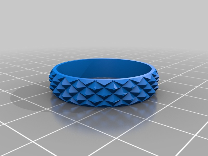 Free 3D file Nate Wide Knurl Fidget Ring・Object to download and to 3D ...