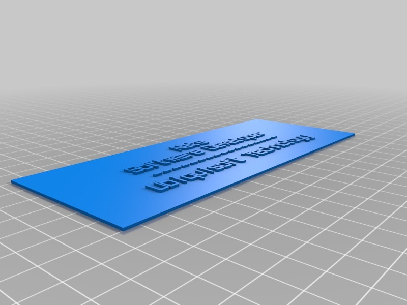 Free 3D file Nate Nameplate・3D printer model to download・Cults