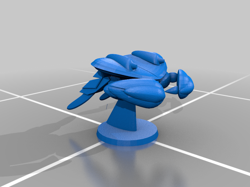 Free 3D file invid scout flying・3D printing idea to download・Cults