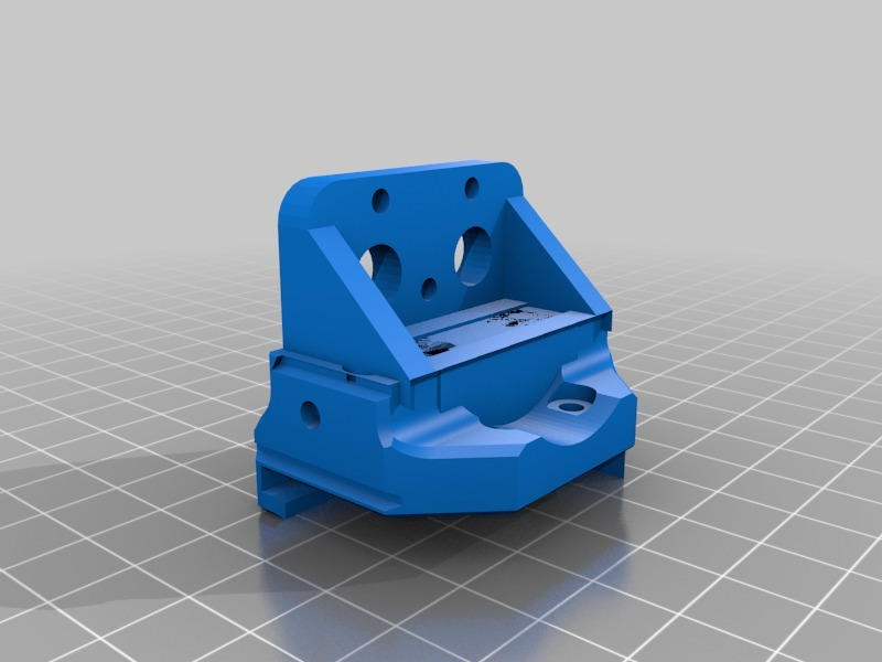 Free 3D file Heavy Duty E3D chimera/cyclops hot end adapter for CR-10 ...