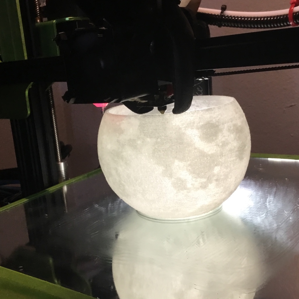 Free 3D file Base for Lighting a 3d printed moon or planet・3D print ...