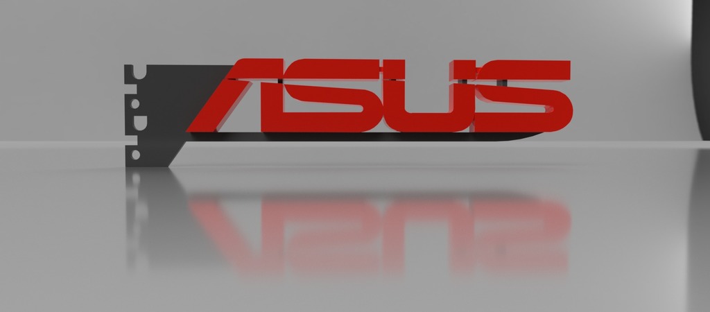 Free 3D file ASUS logo mount for custom PC build・3D printing model to ...