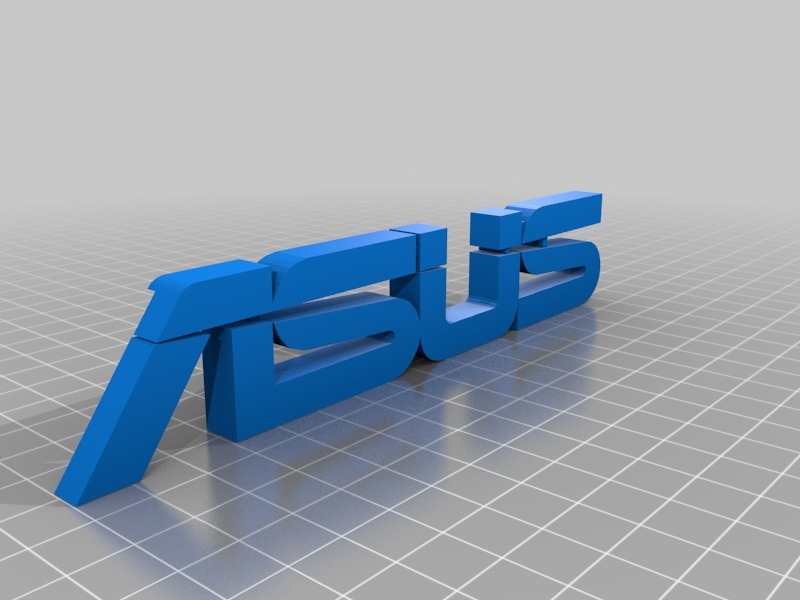 Free 3D file ASUS logo mount for custom PC build・3D printing model to ...