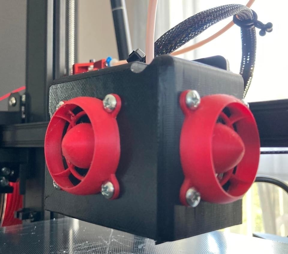 Бесплатный 3D файл Creality CR-10 Smart Hotend Cover・Дизайн 3D принтера ...