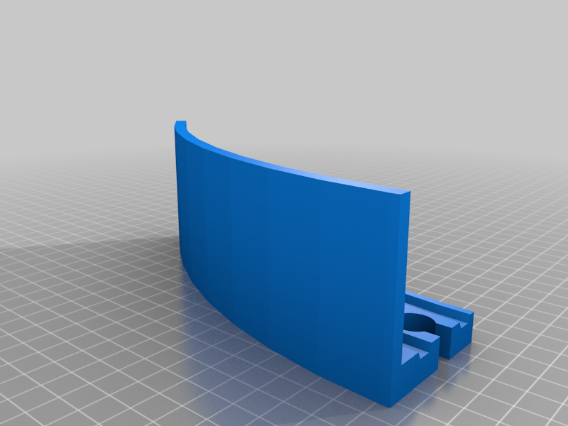 Free 3D file Brio compatible turn/curve with wall・3D printing idea to ...