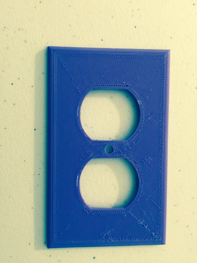 Free 3D file Outlet cover・Object to download and to 3D print・Cults