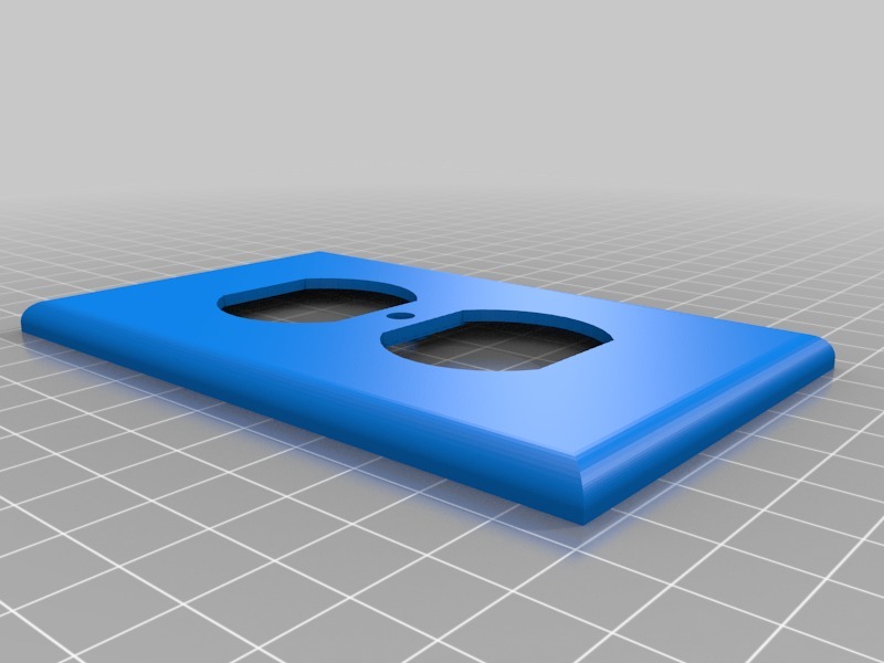 Free 3D file Outlet cover・Object to download and to 3D print・Cults