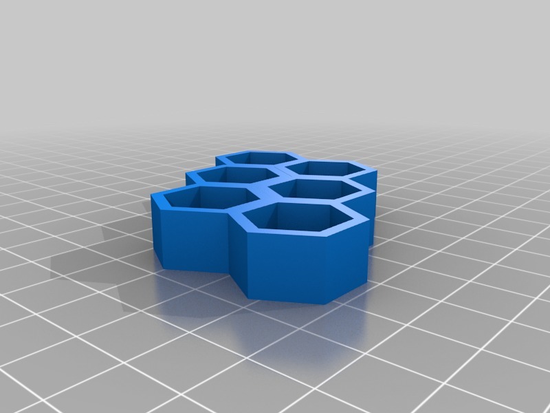 Archivo 3D gratuito Simple Hex Tiles 🎲・Design para impresora 3D para ...