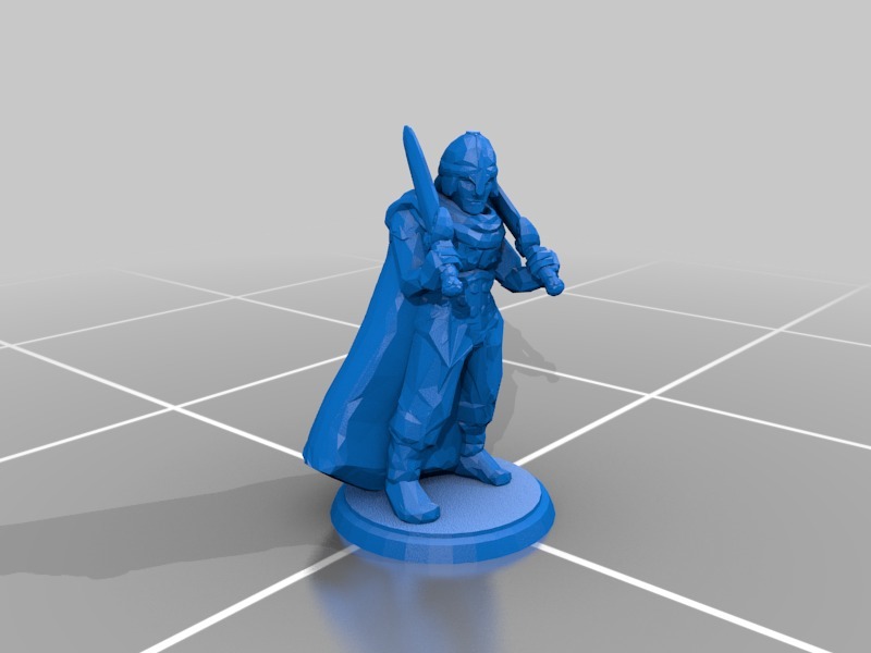 Free 3D file Dual Sword Fighter・3D printable model to download・Cults