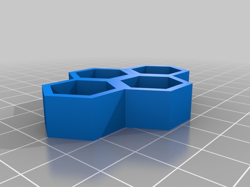 Archivo 3D gratuito Simple Hex Tiles 🎲・Design para impresora 3D para ...