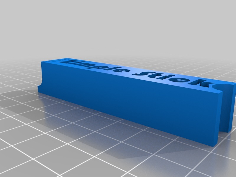 Free 3D file Zimple Stick 70mm・3D print model to download・Cults