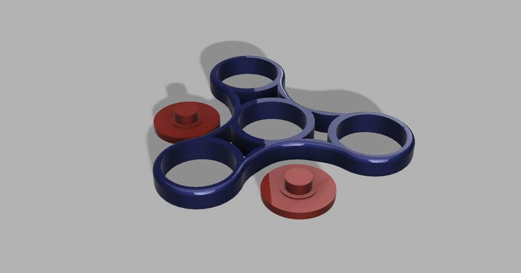 Free 3D file Simple Fidget Spinner 👌・Object to download and to 3D print ...