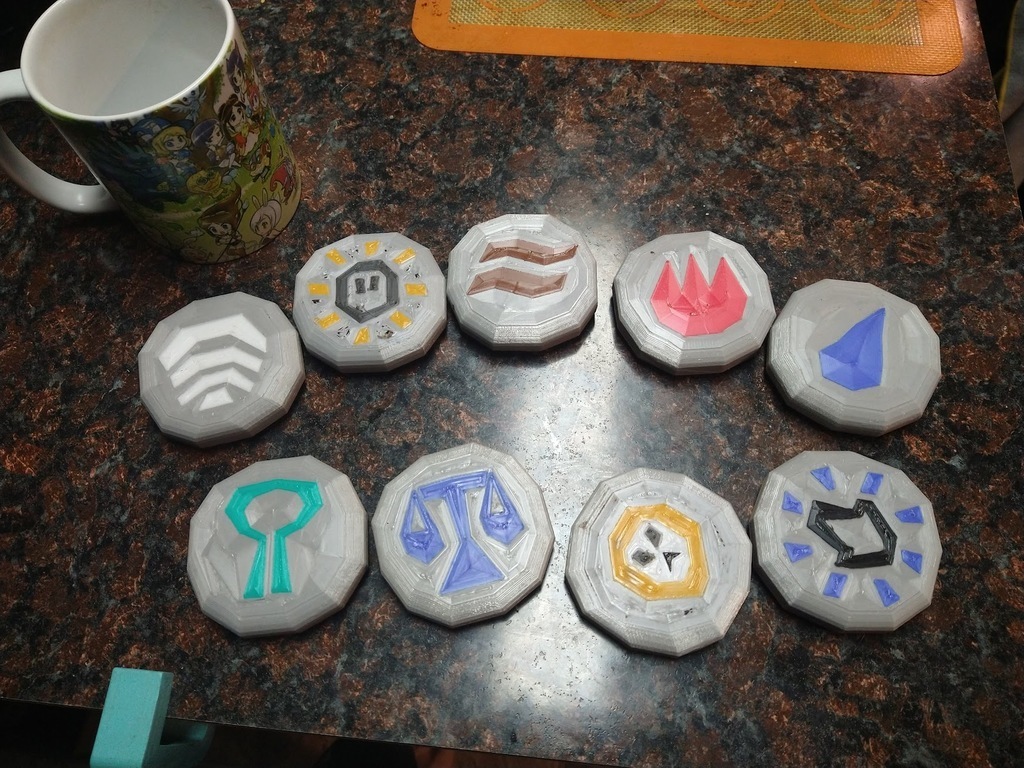 Free 3D file Runes 🎭・3D printable model to download・Cults