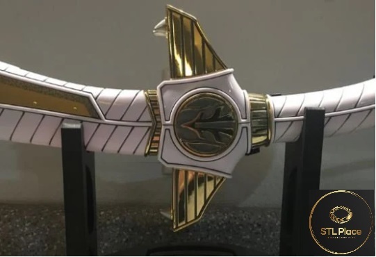 Free 3D file MMPR WHITE RANGER SWORD (SABA)・Model to download and 3D ...