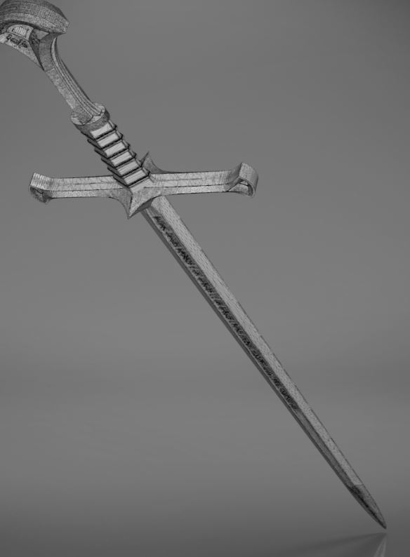 Free 3D file Narsil Sword (Aragorn's Sword) 🗡️・3D print design to ...