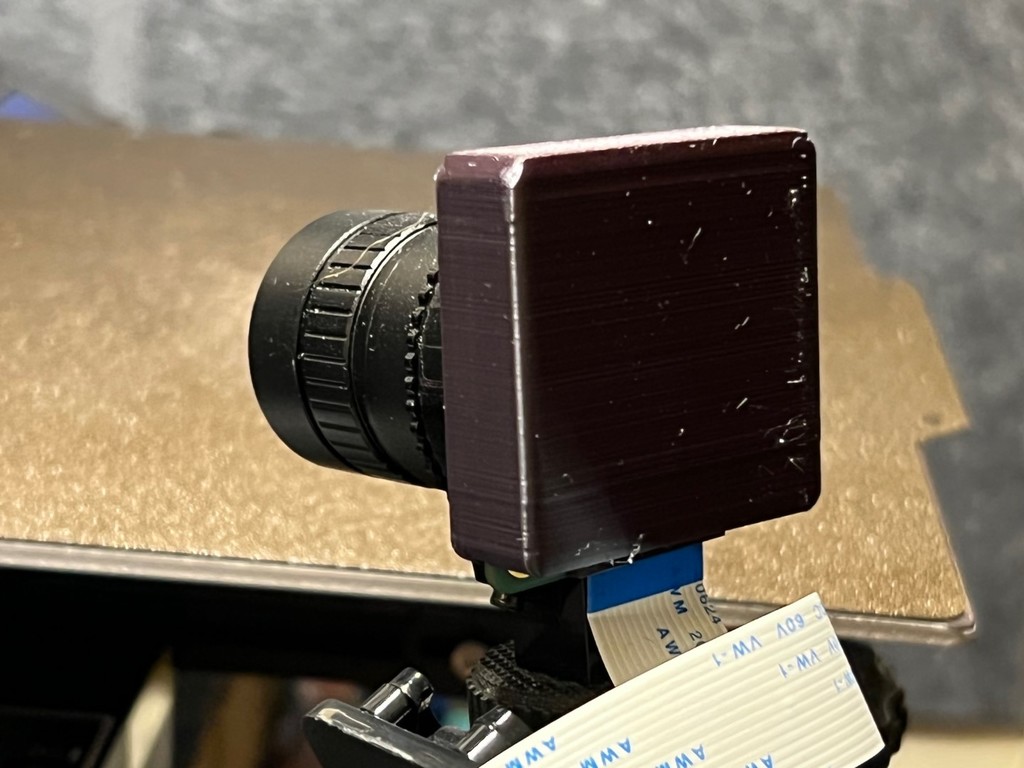 Free 3D file Raspberry Pi HQ Camera Slip Case・3D printable model to ...