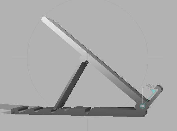 Free 3D file soporte notebook・3D printer design to download・Cults