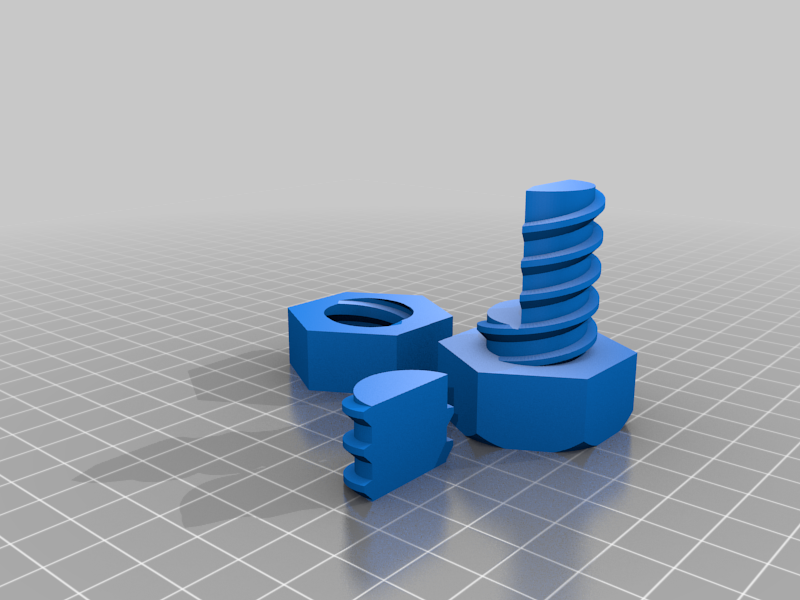 Free 3D file Unscrewable Screw・Model to download and 3D print・Cults
