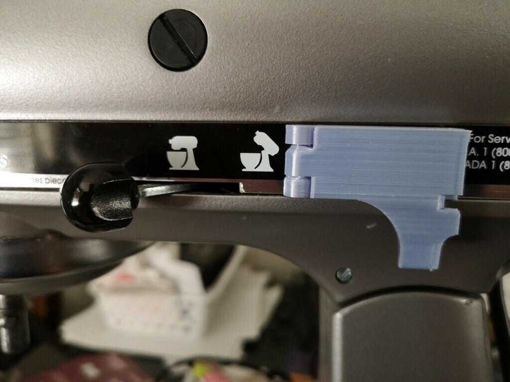 Free 3D file KitchenAid Tilt Knob/Switch Lock・3D printing idea to ...