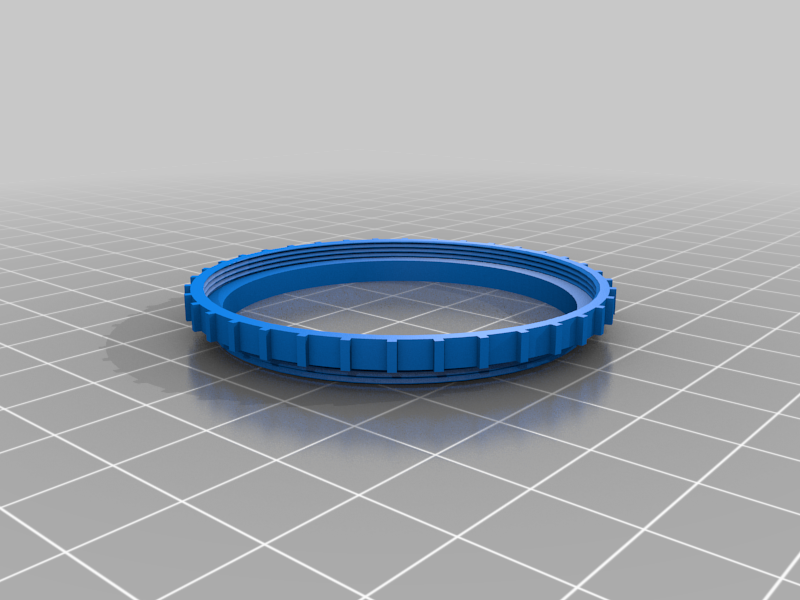 Free 3D file 49 to 52mm step-up lens filter (remixed from froland's ...