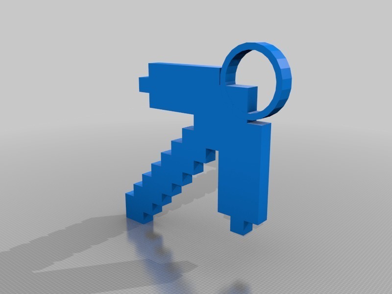 Free 3D file Minecraft pick ⛏️・3D print design to download・Cults