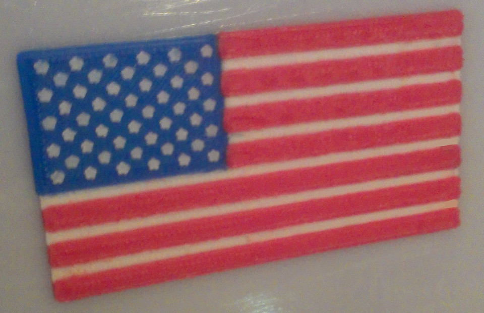 Free 3D file US Flag, Multibody part for 3D Printing・3D printer model ...