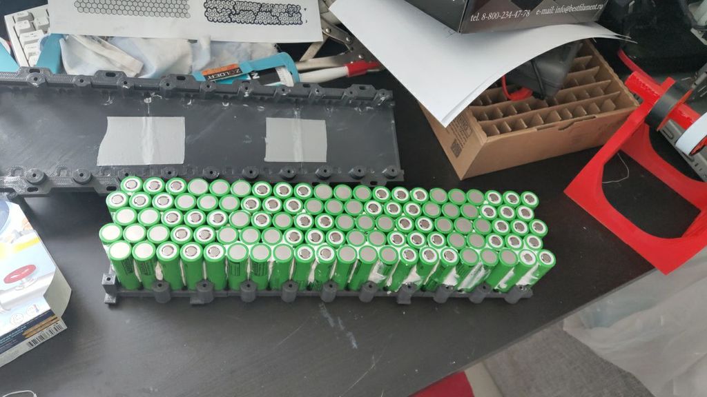 Free 3D file Ninebot G30 MAX battery holder 15s7p 🔋・3D printing ...
