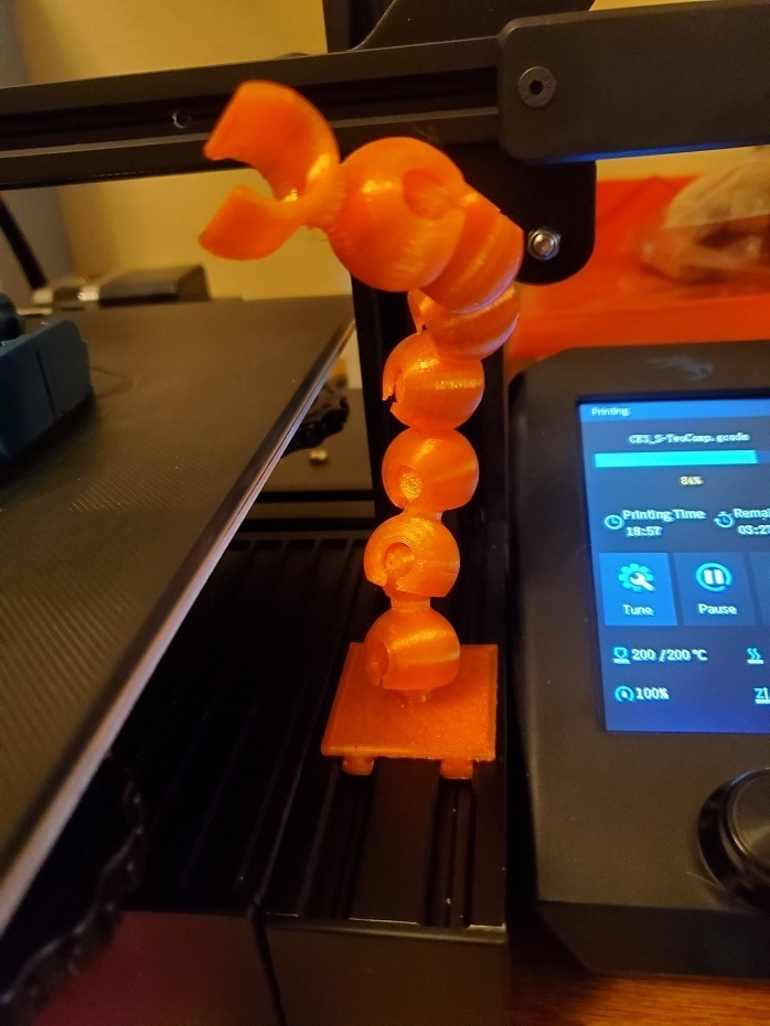 Free 3D file Ender 2 Flashlight Mount・Design to download and 3D print・Cults