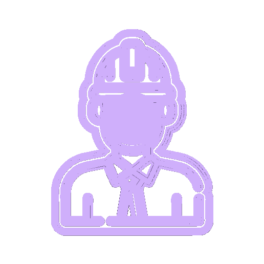 STL file Engineer Cookie Cutter and Stamp・3D printing design to ...